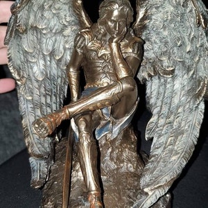Vintage Lucifer the Fallen Angel Statue | Etsy Canada
