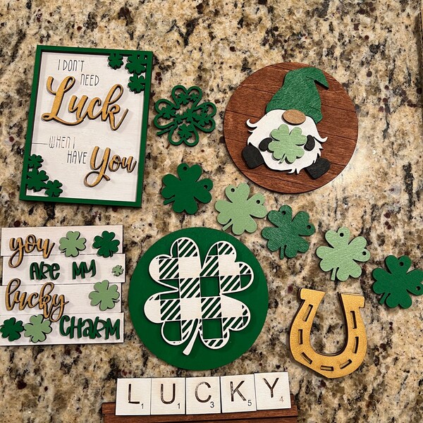 Lucky Charm Tier Tray DIY Kit - Etsy