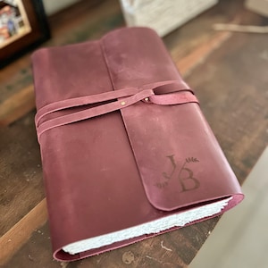 Personalized Book Cover, Leather Book Cover, Custom Book Cover, Leather ...