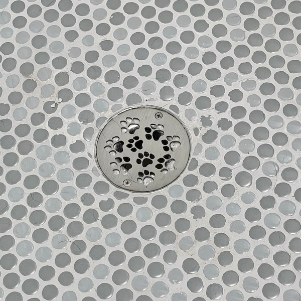 Shower Drain, 4.00 Diameter, Octopus Design by Designer Drains - Etsy