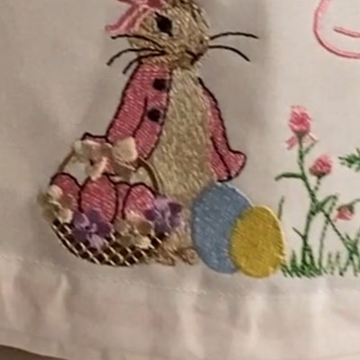 Easter Bunny Embroidery Design Peter Rabbit Machine Embroidery Design 2 ...