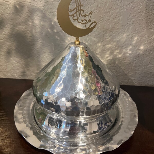 Clear Acrylic Box With Golden Arabic Calligraphy - Etsy