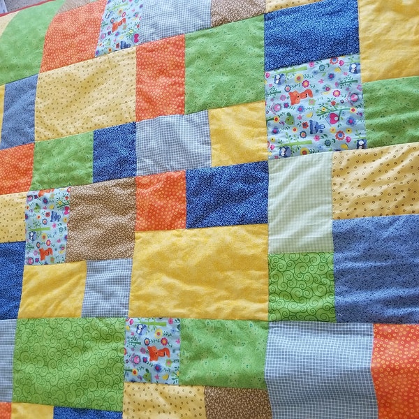 Easy Street Baby Quilt Pattern (PDF Only) - Etsy