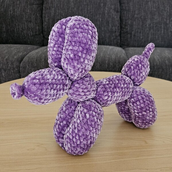 Balloon Animal Dog Crochet PATTERN ONLY Instant DOWNLOAD! Puppy ...