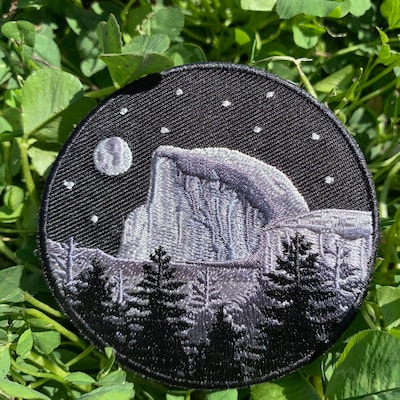 Yosemite Half Dome Patch 3 Circle Iron on Explorer - Etsy