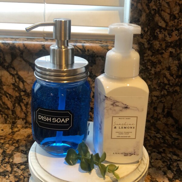 Wood Dish Soap Stand 7"x2.5". Farmhouse Riser, Wood Pedastal, Wood Soap ...