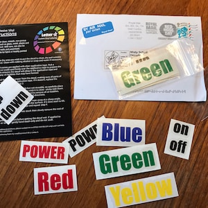 Personalised Self-adhesive Vinyl Letter Stickers Custom Vinyl Lettering ...