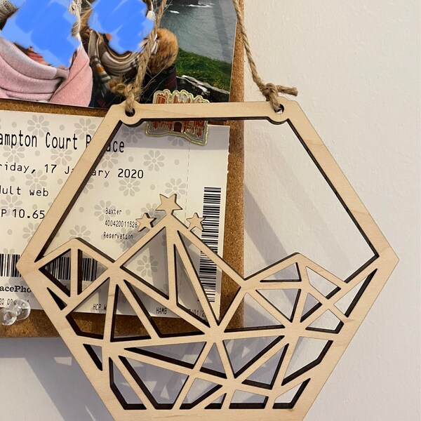 Geometric Velaris Wooden Wall Art, Velaris, Night Court, ACOTAR, ACOWAR ...