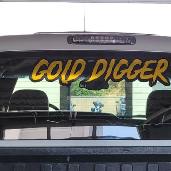 Premium Metallic Gold Custom Personalized Instagram Name Vinyl Decal ...