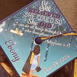 Graduation Cap Topper / MBA - Etsy
