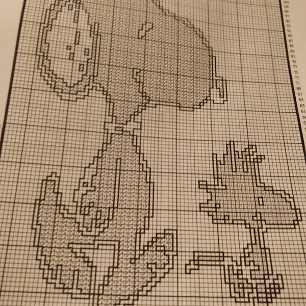 Snoopy Sweater / Jumper Knitting Pattern Instant Download - Etsy Canada