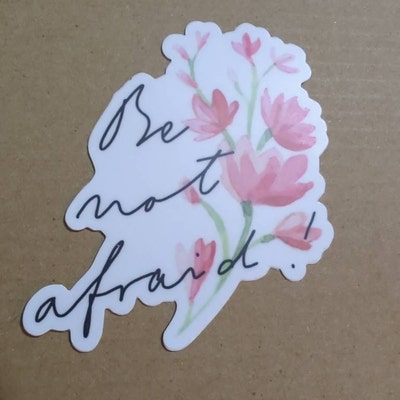 Marian Cross Vinyl Sticker Rosary Sticker Catholic Sticker Mary Sticker ...