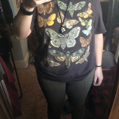 Moth Shirt Cottagecore Shirt Bug Shirt Aesthetic Tshirt Insect Shirt ...