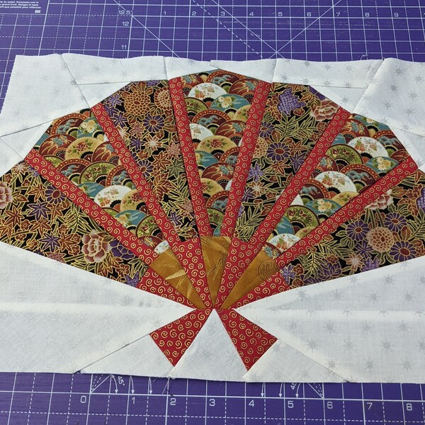 Hibiscus Flower Quilt Block FPP (foundation Paper Piecing) - Printable ...