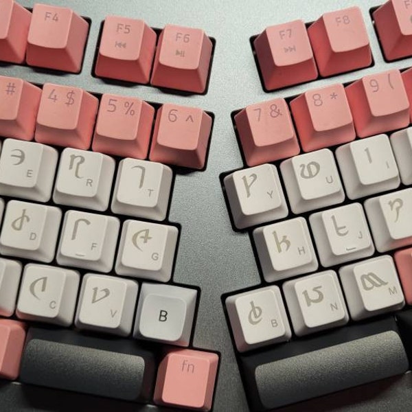 FFXIV Keycap Set, Eorzean Alphabet - Etsy