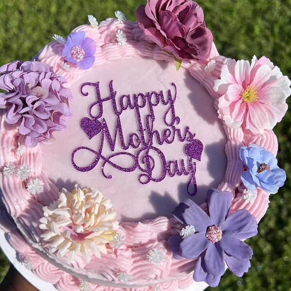 SVG Happy Birthday Cake Topper - Simple Birthday Cake Topper SVG ...