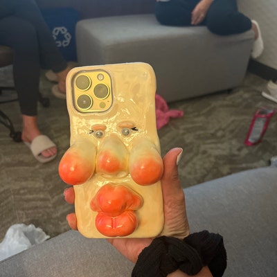 Greasy Boyfriend Ugly Meng Ultralight Clay Fun Phone Case Ugly Funny 3D ...