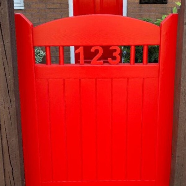 1920’s Art Deco Sunrise Gate Heavy Duty 70mm Sapele Hardwood Custom ...