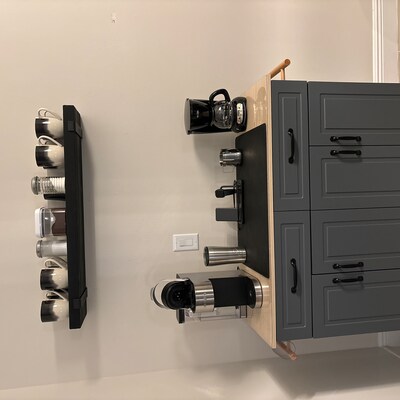 Custom Size Floating Wooden Shelves With Brackets Hardware Included ...