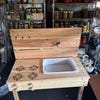 Mud Kitchen, Water Sand Table, Sensory Table, Ikea Flisat, Ikea Trofast ...