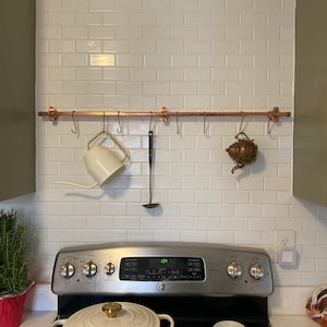 Copper Pot Rail, Copper Pot Rack - Etsy