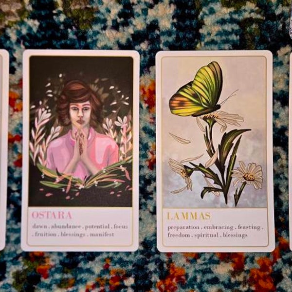 Wanderlust Collection Oracle Deck, Moon Oracle Sabbats of the Year ...