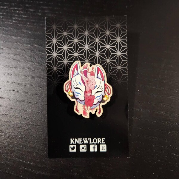 Kawaii to Kowai - Red Chochin-obake Japanese Lore Enamel Pins - Etsy