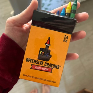 Offensive Crayons: Pot Pack, Funny Gag Gift, Sarcastic, Humor, Gag Gift ...