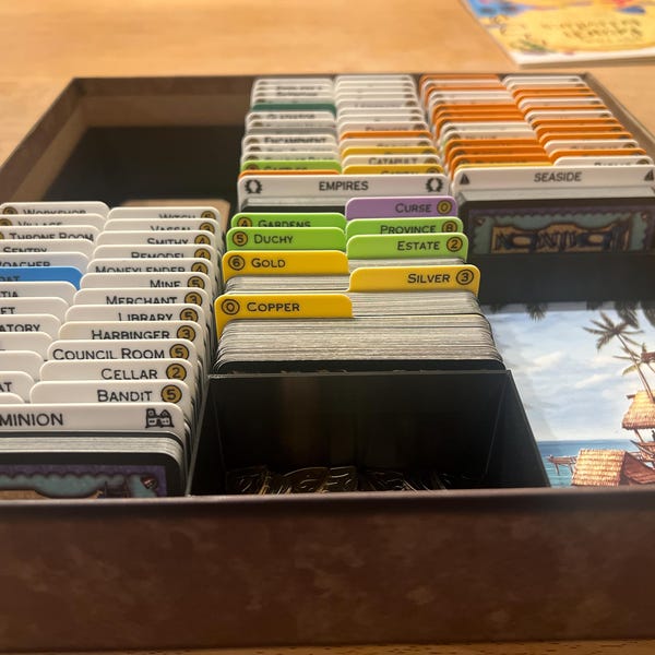 Dominion Card Game Organizer and File Tabs - Fit Many Expansions in 1 ...