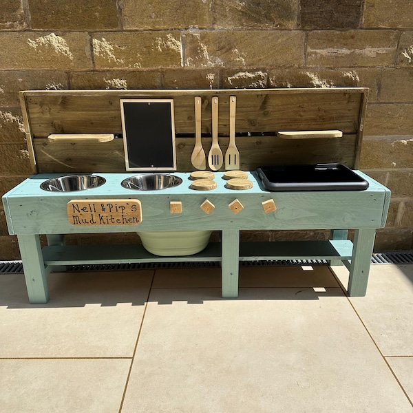 Get Ready for Summer Children’s Quality Personalised Mud Kitchen With ...