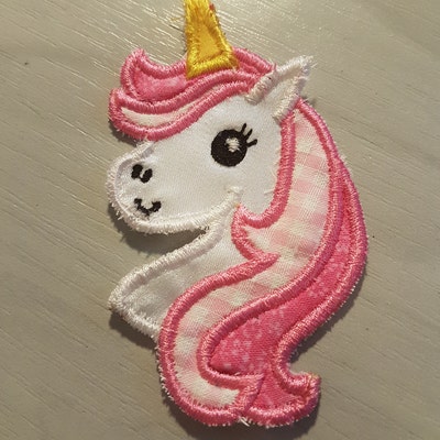 Unicorn Embroidery Applique Design, Unicorn Machine Embroidery, Cute ...