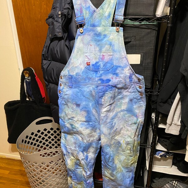 Made-to-order Hand Dyed Overalls | Custom Tie Dye Overalls - Etsy