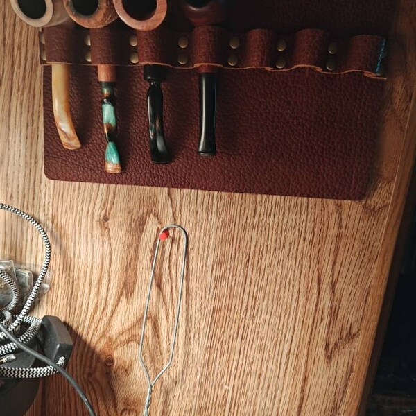 Leather Tobacco Mat in Various Colors and Finishes - Etsy