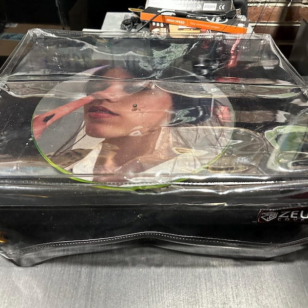 Turntable Cover. Transparent Vinyl. Custom Available. - Etsy