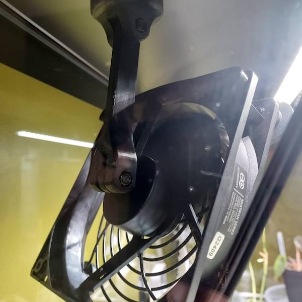 Magnetic Fan Mount (120mm) for Ikea Greenhouse Cabinet - Etsy