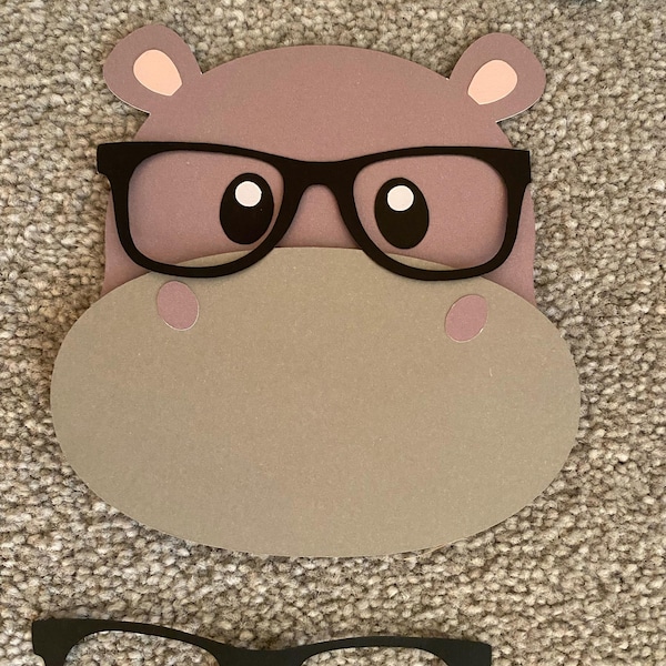 Hippo SVG. Cricut Cut Files. PNG DXF. Layered Files. Hippo Set. Hippo ...