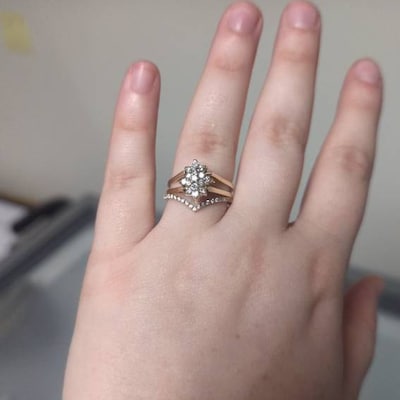 Solid Gold Vintage Wedding Ring, 14k Milgrain Band Slim Trilogy Ring, Minimalist Dainty Ring ...