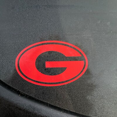 Vinyl Big G Decal Sticker FREE SHIPPING Many Sizes, Colors, and Styles ...