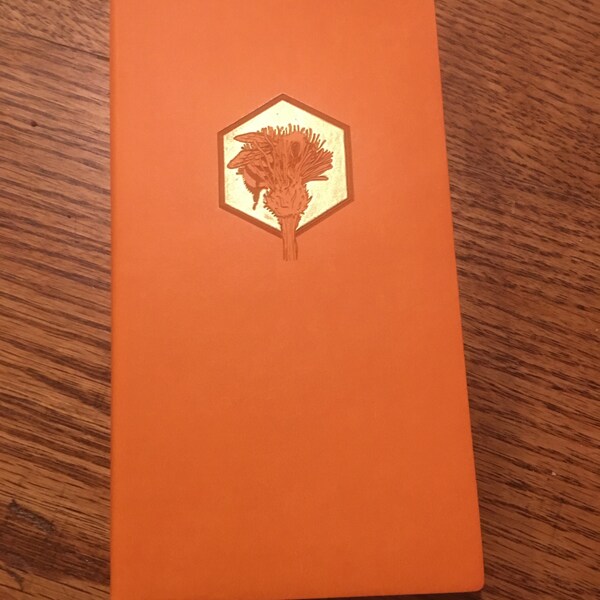 Tribute to Ellie Tattoo Engraved Journal Moth TLOU Inspired Sketchbook ...