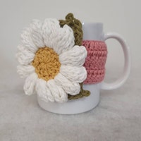 Daisy Dream Mug Cozy Pattern: Crochet Your Own Floral Bliss - Instant ...