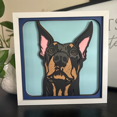 Veteran Shadow Box, Soldier SVG Layered Design for Cricut Silhouette ...