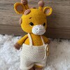Cuddle Size Amigurumi Giraffe, Giraffe Crochet Pattern Cute ...