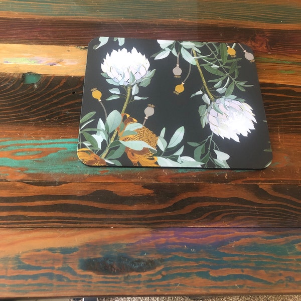 Mouse Pad Protea Floral Mouse Pad Floral Mouse Pad Office Mouse Pad ...