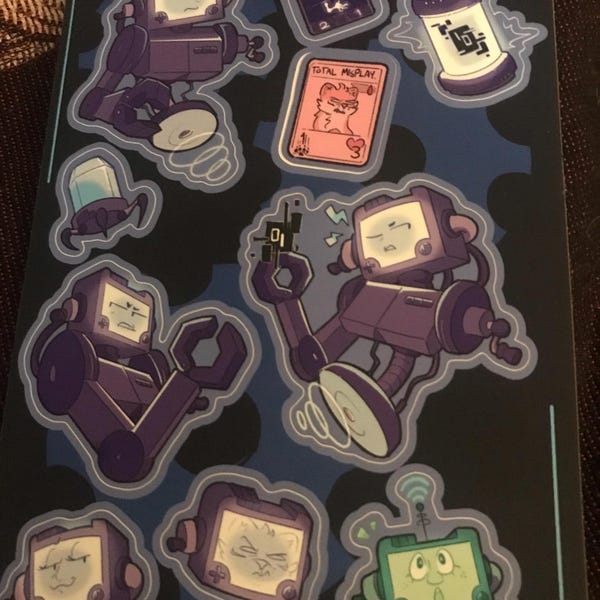 P03 Sticker Sheet — Inscryption - Etsy