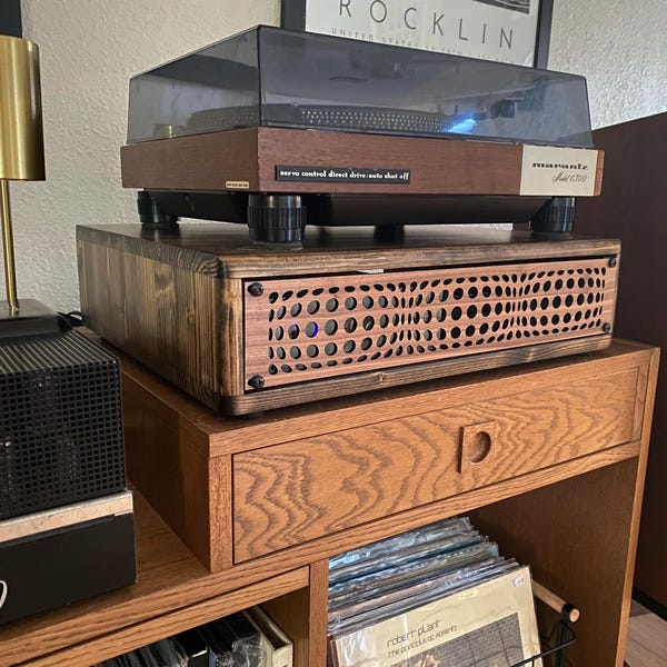 Nice-racks 4-space Studio Rack, Choose Your Depth, Choose Your Stain ...