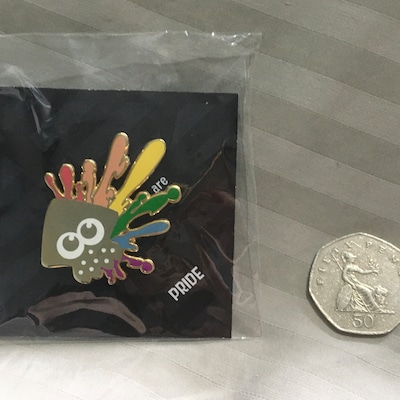 Splatoon BI Pins Squid Octo - Etsy