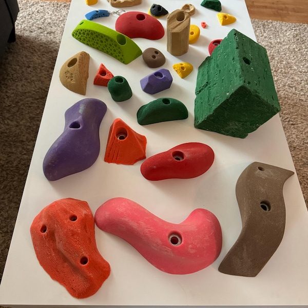 Pudgies Small/medium Sloper Rock Climbing Holds - Etsy