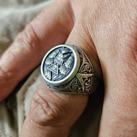 Handmade Greek Mythology Ring Antique Greek Olympus Gods - Etsy