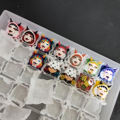 Zuno Lion Dance Artisan Keycap - Etsy