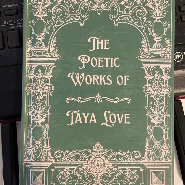 Personalized Poetry Journal | Custom Notebook for Poet | Hardcover ...